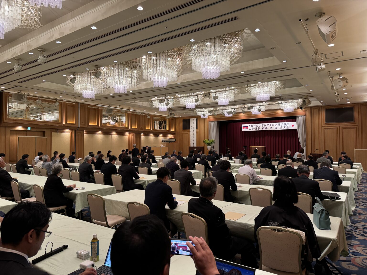 在仙台カンボジア王国名誉領事館 田井 進 名誉領事 高知県へ表敬訪問 - JATIC | 一般財団法人 日本先端技術国際インフラ協力機構